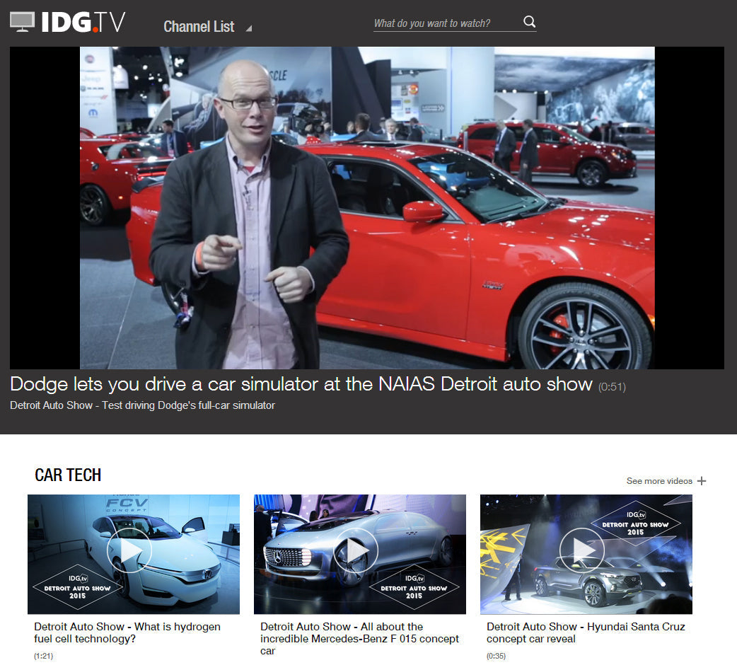 News | IDG.tv Simulator Review