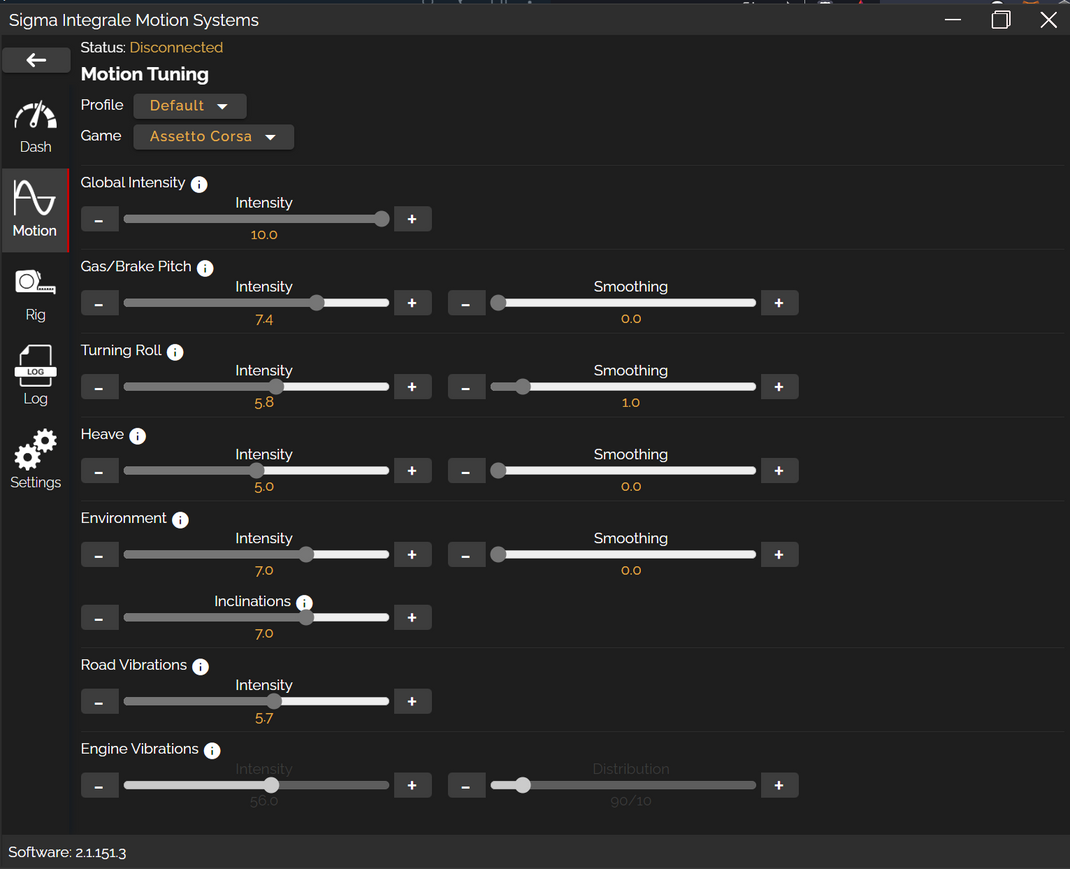 Sigma Integrale Motion Systems